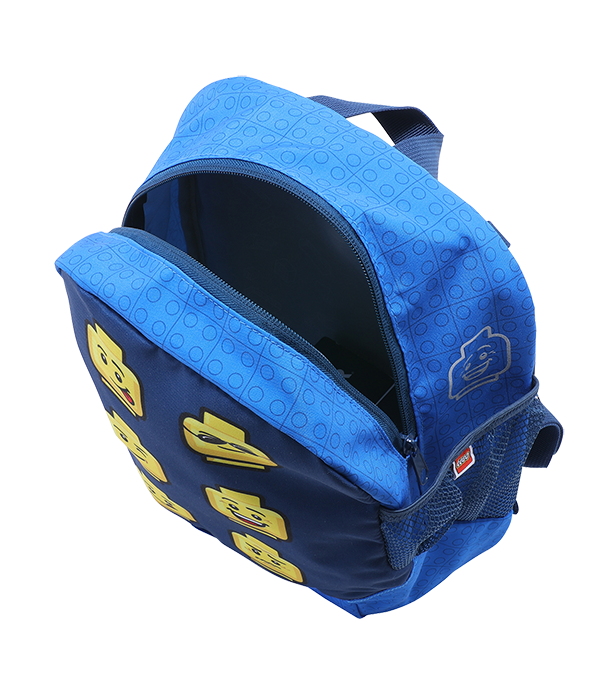 LEGO Faces Blue - Kindergarten backpack