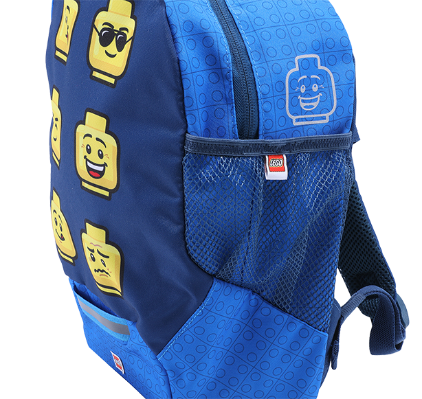 LEGO Faces Blue - Kindergarten backpack