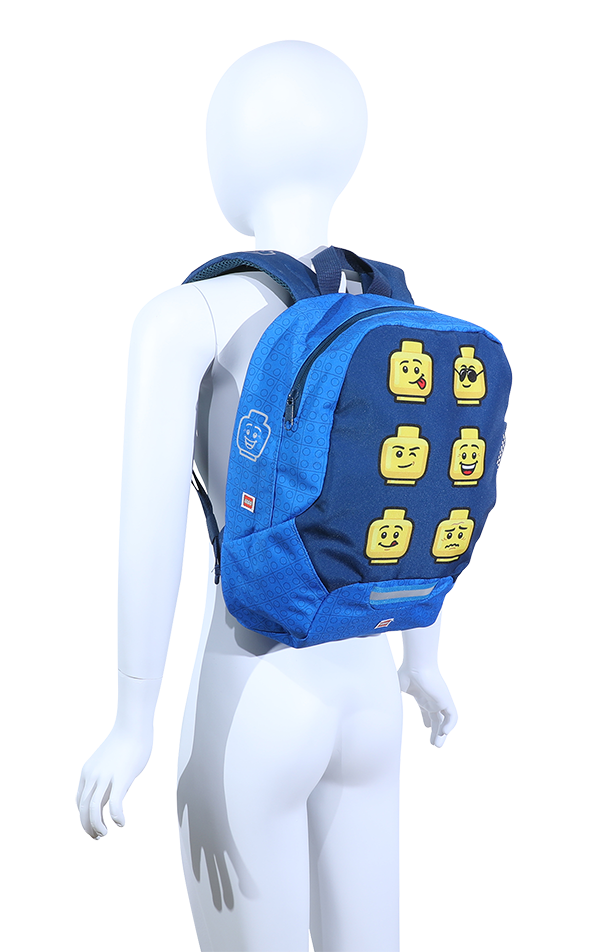 LEGO Faces Blue - Kindergarten backpack