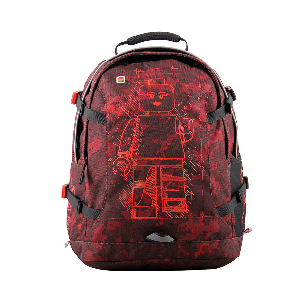 LEGO Minifigures Burgundy Camo - Tech Teen Backpack
