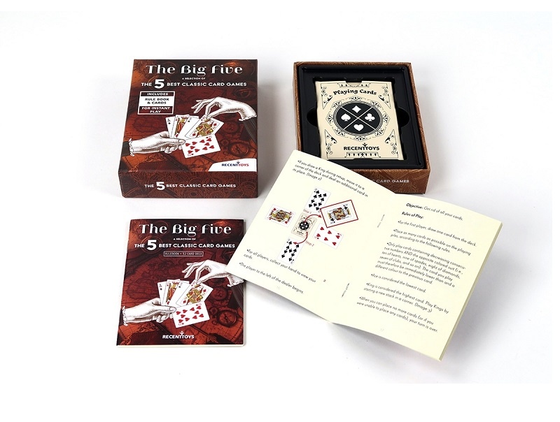 big five playing cards