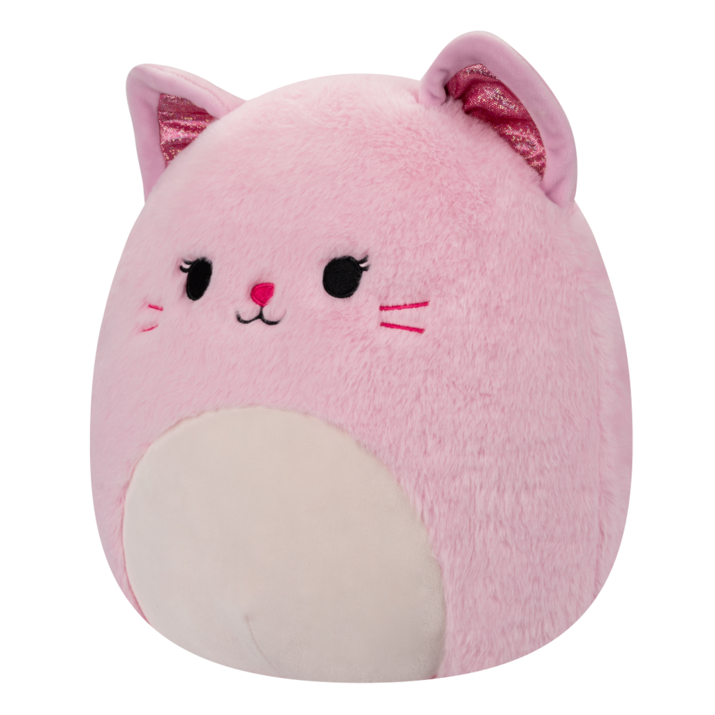 SQUISHMALLOWS Fuzz-A-Mallows Kočka - Celenia, 30 cm