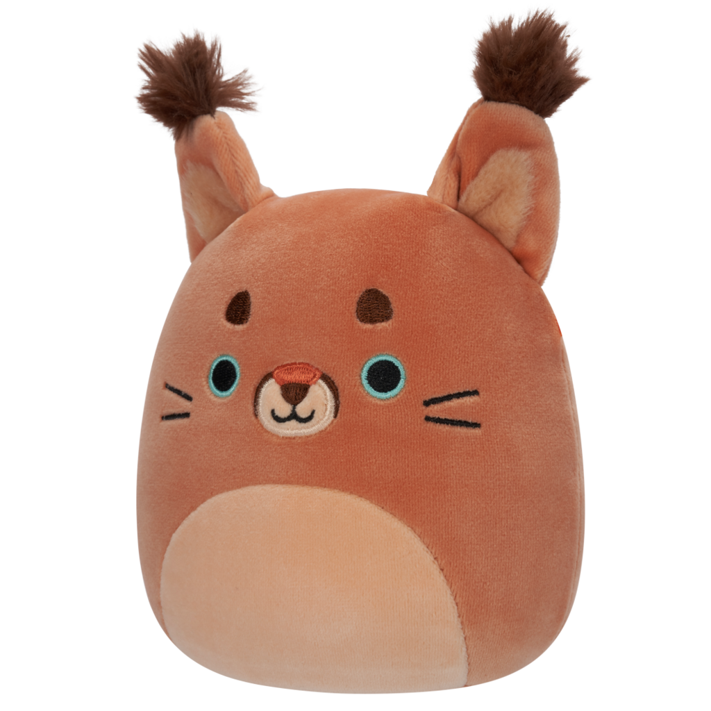 SQUISHMALLOWS Ferraz the Orange Caracal Cat