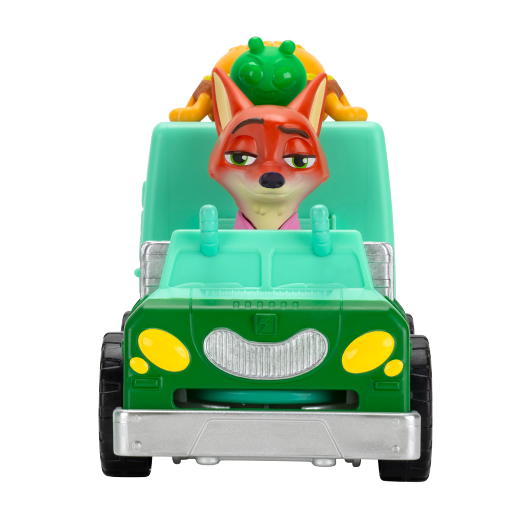 Zootopia figures with car - Nick the fox