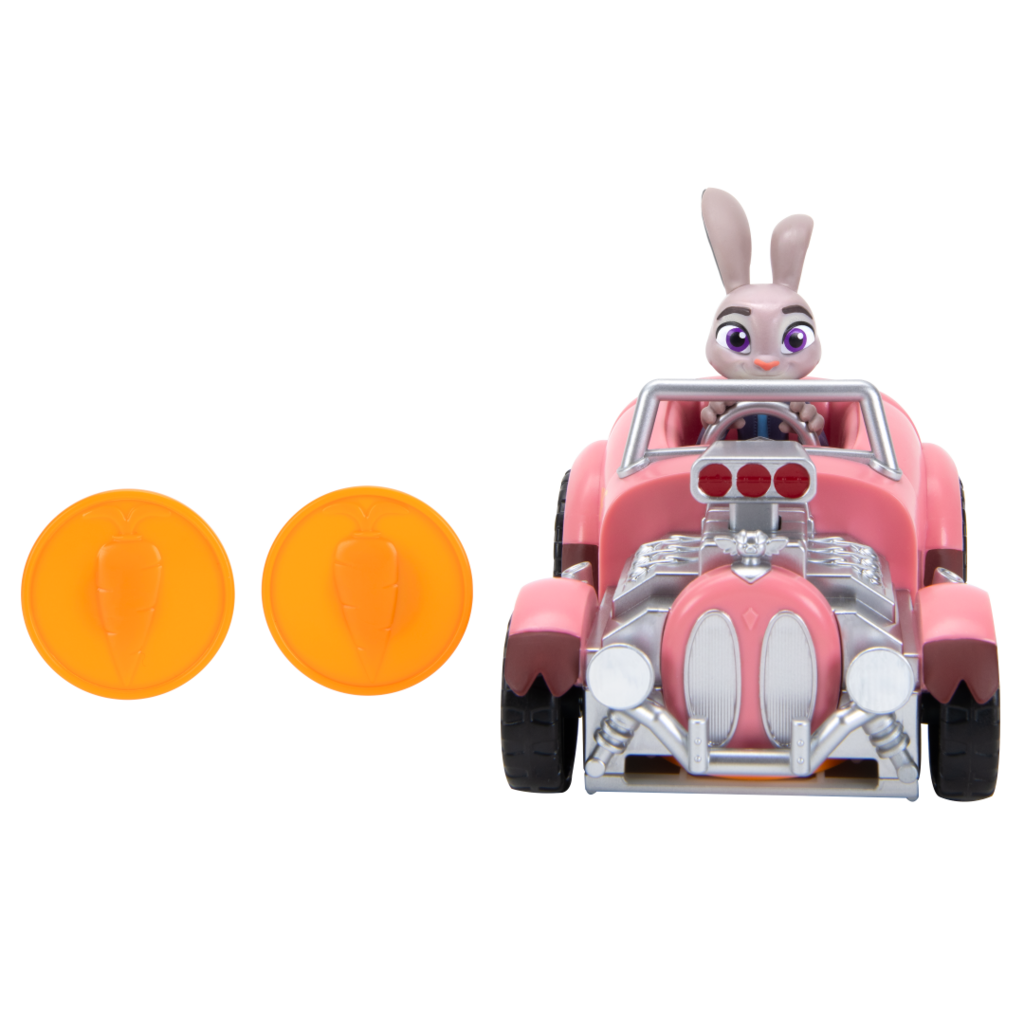 Zootopia figures with car - Judy the rabbit