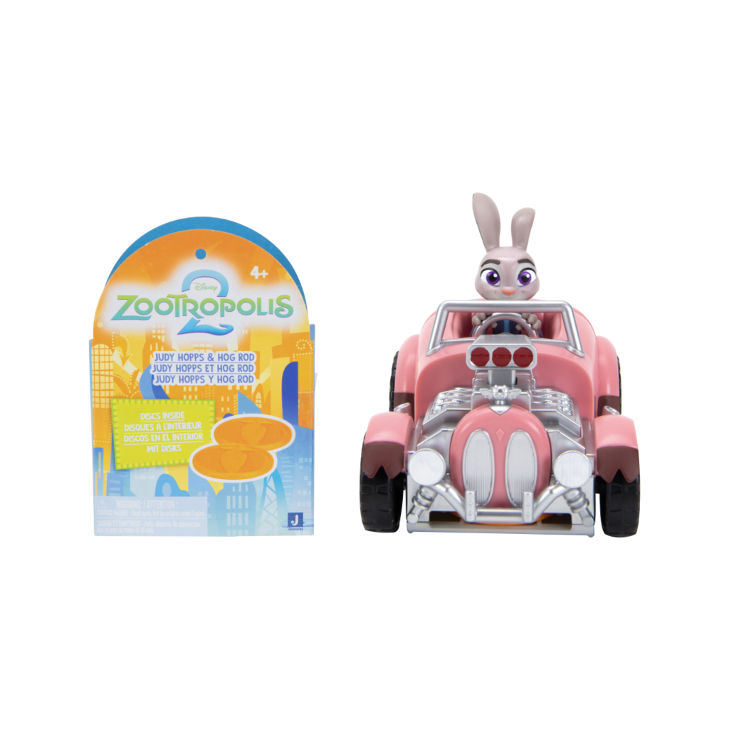 Zootopia figures with car - Judy the rabbit